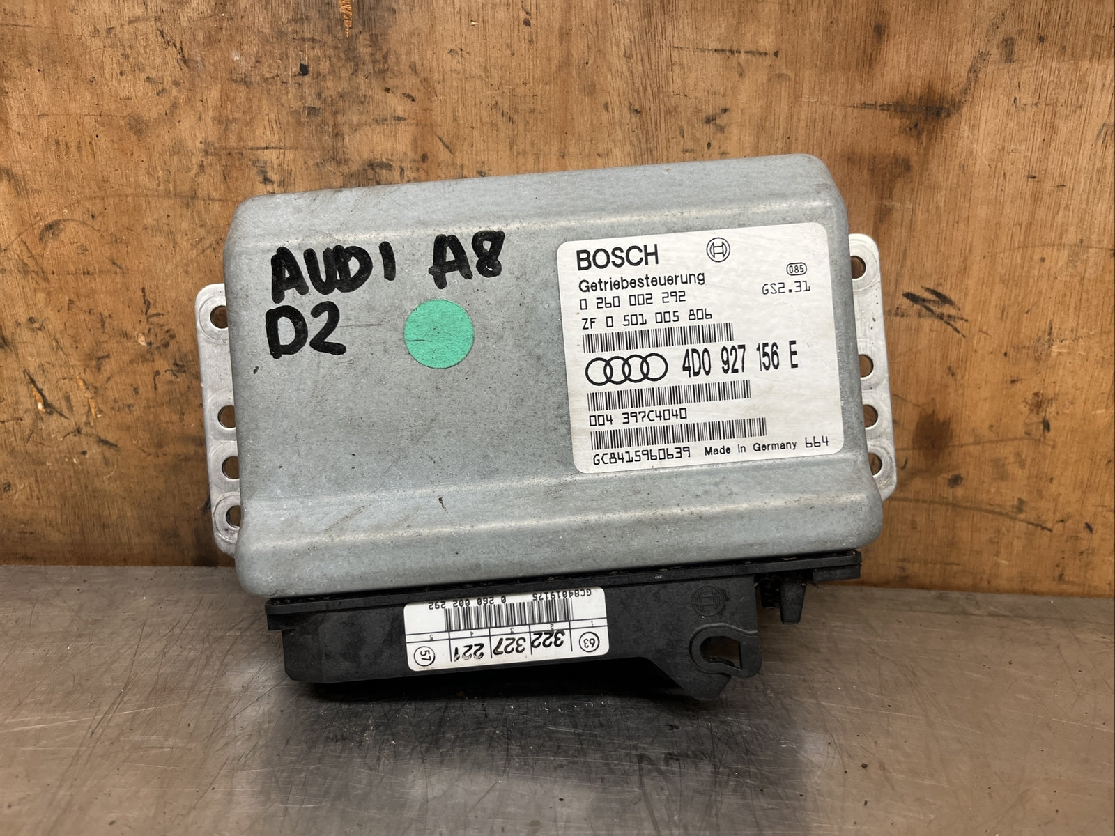Audi A8 D2 Automatic Gearbox Controller 4D0927156E – TT Spares